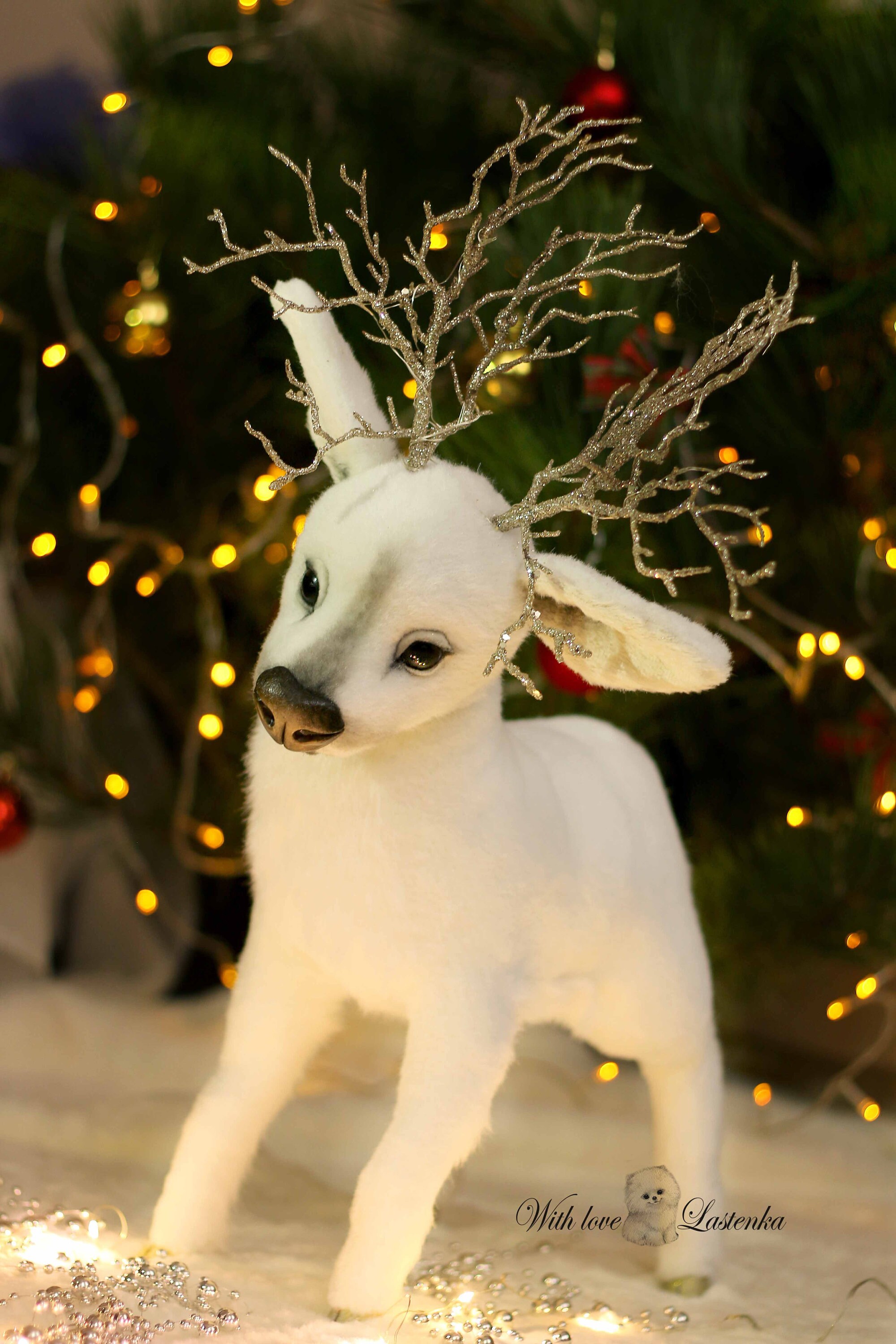 Realistic Deer. the Christmas Deer Handmade Staffed Toy (made to Order ...