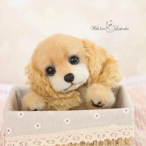 Cocker Spaniel Dog Daisy OOAK Collectible Teddy Dog Handmade Plush ...