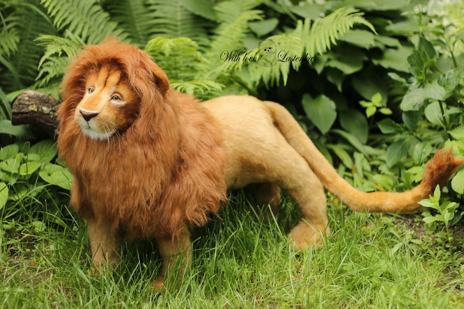 Big Lion Handmade Toy (made to Order) - Etsy