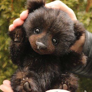 Teddy Bear Cub Kuzya OOAK Artist Collectible Stuffed Teddy Bear ...