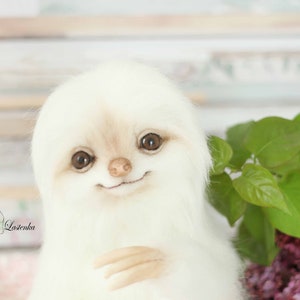 Sloth Brooke Stuffed Realistic Artist Toy. Stuffed OOAK Collectible ...