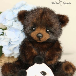 Realistic Bear Stuffed Collectible Artdoll Soft Animals, Plush Toy ...