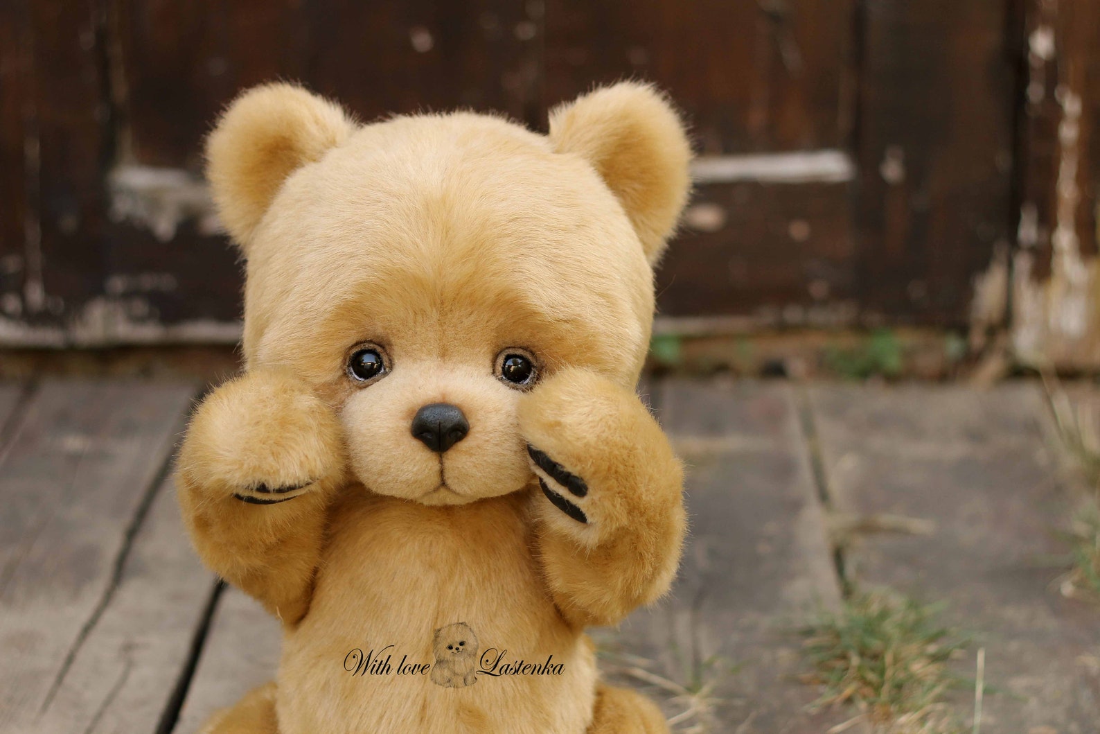 Teddy Bear September OOAK Bear Artist Collectible Stuffed - Etsy