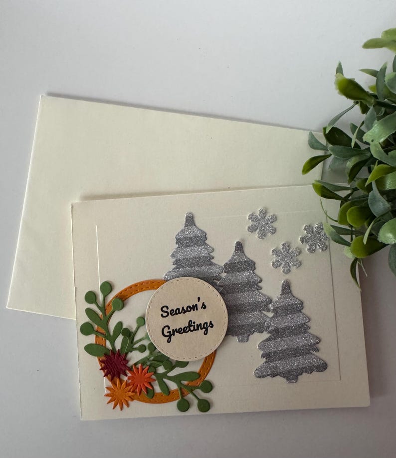 Handmade Season’s Greeting Card, Christmas Card: Limited Collections - Etsy