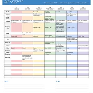 2024-2025 JULY Start Date, Editible Homeschool Hours Google Sheets ...