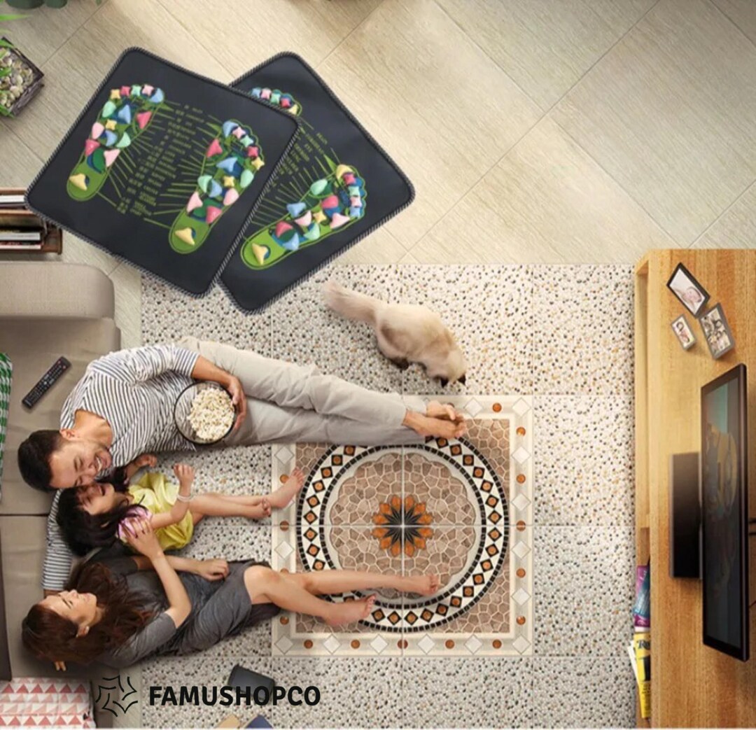 Acupressure Reflexology Massage Mat – Relieve Stress & Boost ...