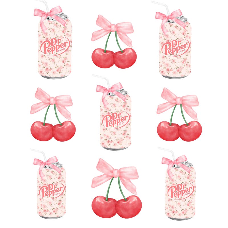 Dr Pepper Cherries Png - Etsy