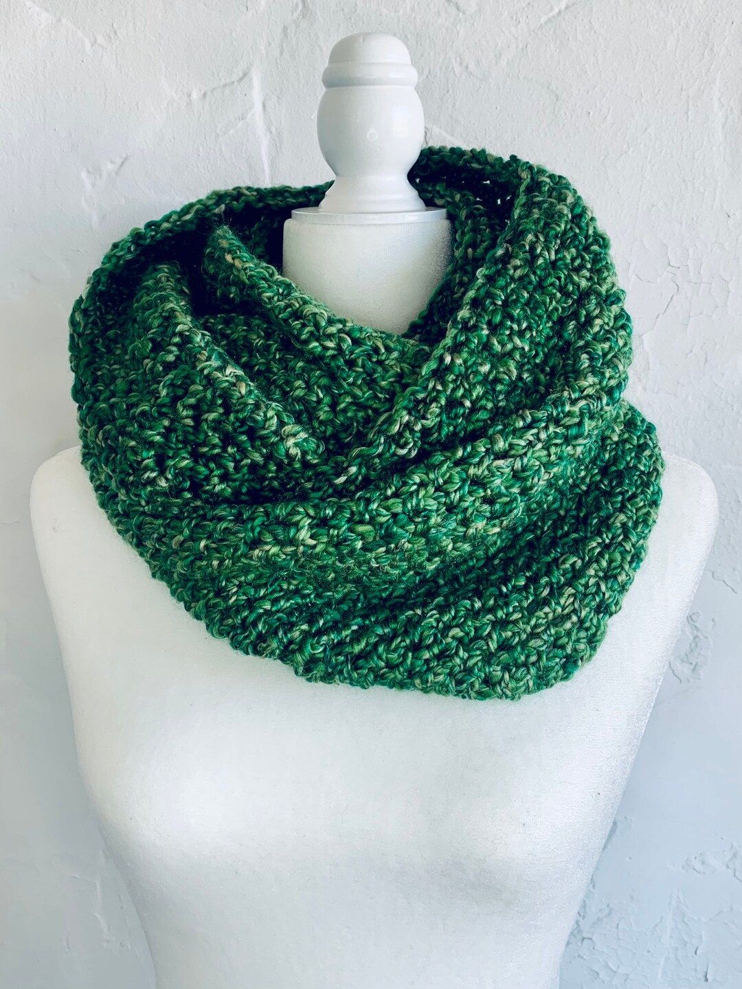GREEN Signature Series Infinity Scarf - Etsy
