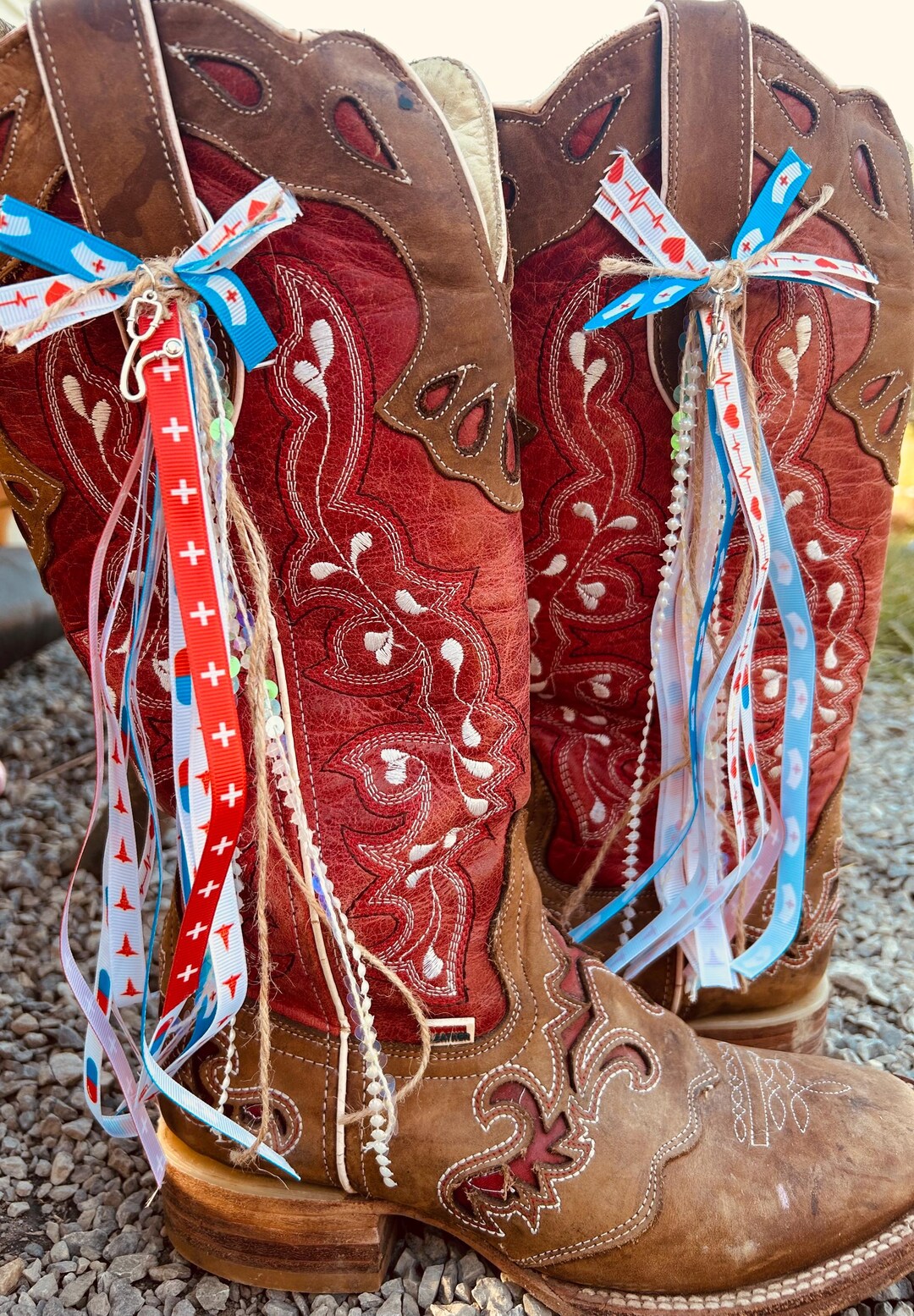 Nurse Boot Bows, Nursing, Nurse Graduate, Nurse Ribbon - Etsy