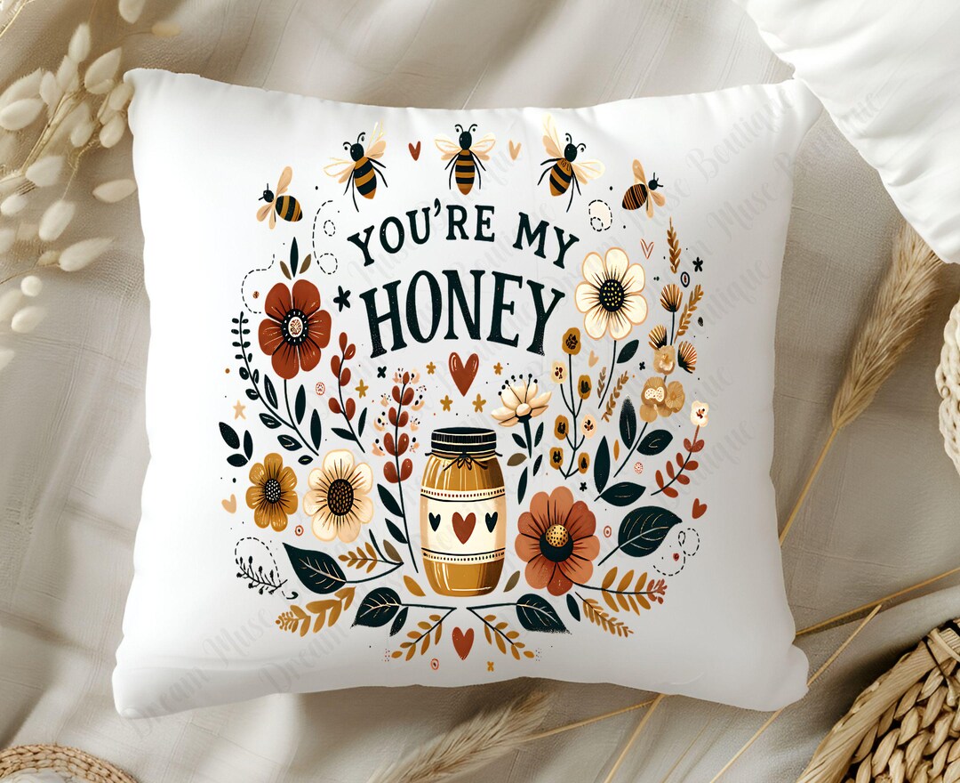 Boho Floral Bee PNG Design Rustic Charm Wildflower Clipart Honeybee ...