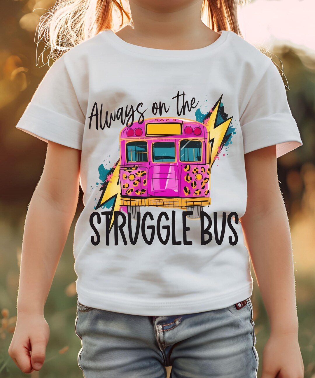 Always on the PNG | School Bus, Neon, Quote, Saying, Life, Lightening ...