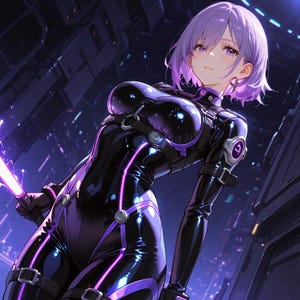 Secret Agent Purple – Magical Overflow Lore (25 Digital Images) - Etsy