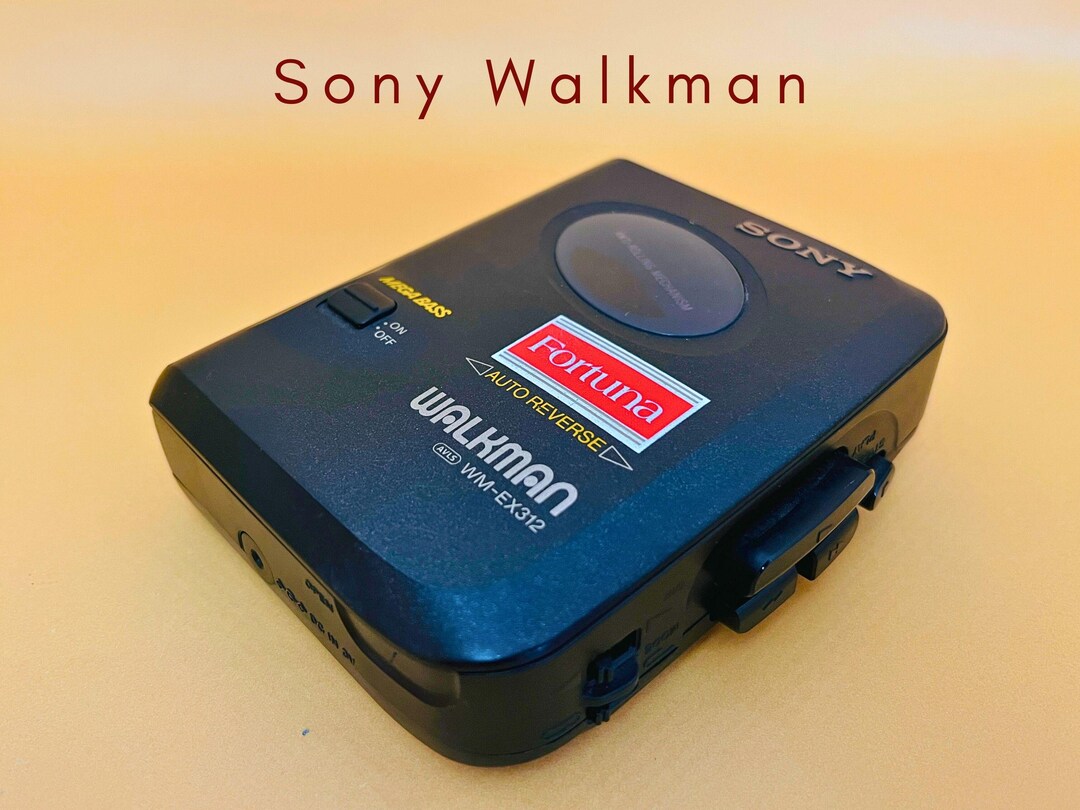 Vintage Sony Walkman WM EX312 Fortuna Edition Rare 1990s Cassette ...