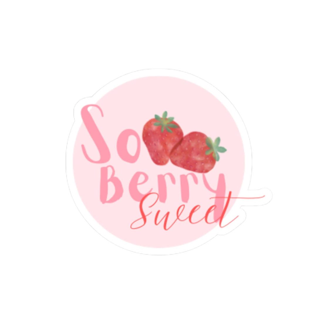 So Berry Sweet Sticker - Etsy