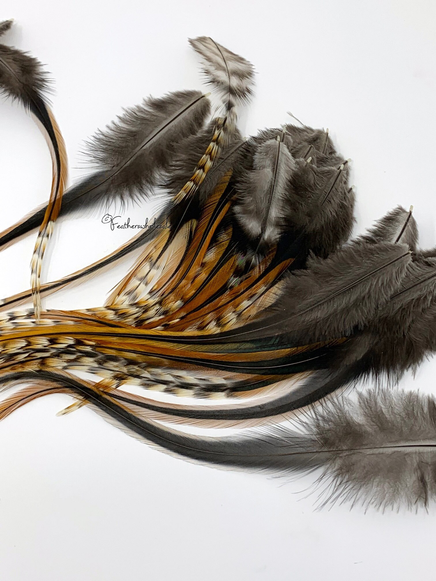 Natural Feathers Cree Craft Rooster Feathers for Crafts | Etsy