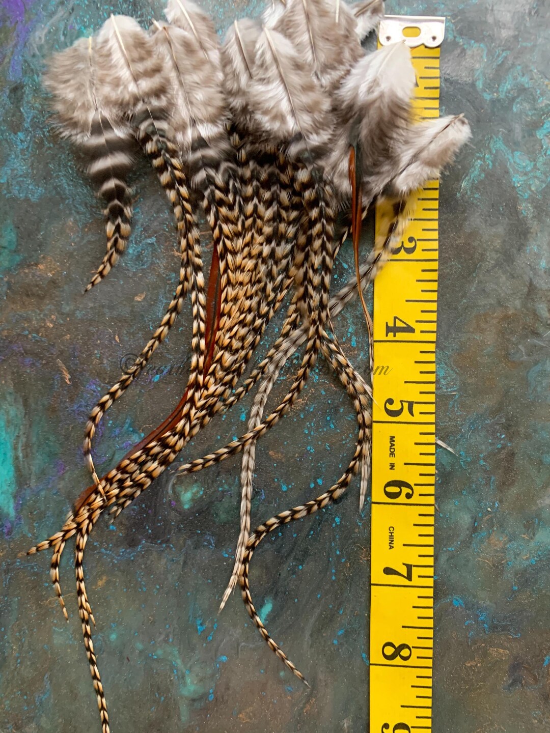 Natural Feathers Cree Craft Rooster Feathers for Crafts Fishing Dream ...