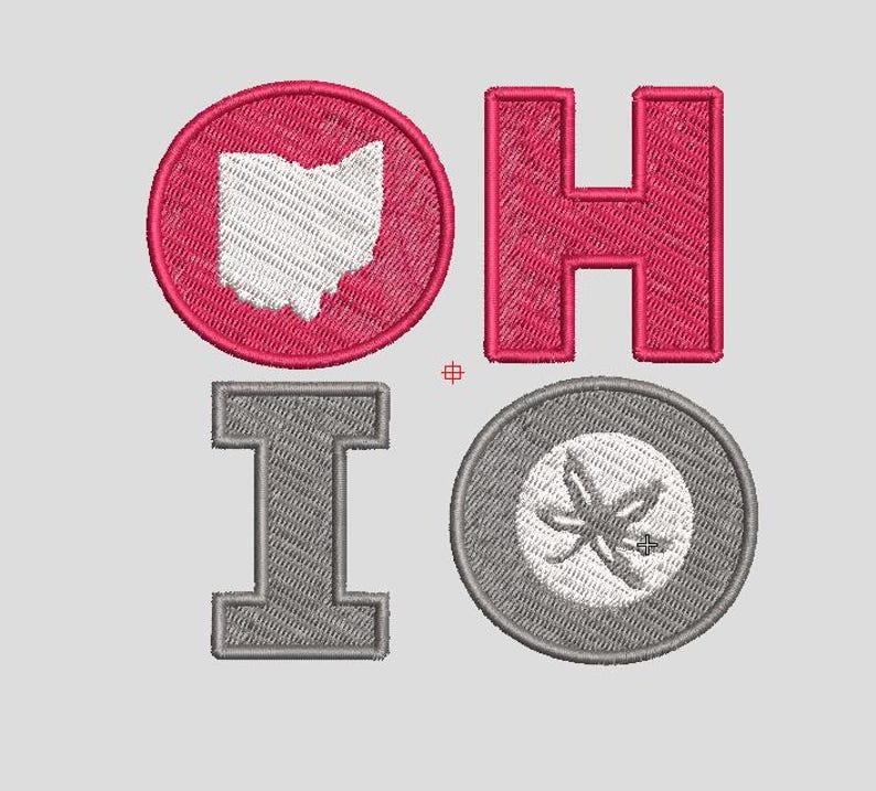 Ohio State Buckeyes Embroidery Design, 3 Sizes (digital File) - Etsy