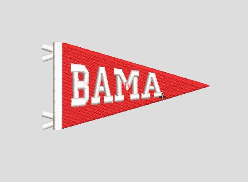 Bama Flag Embroidery Machine File, Digital Embroidery, Gift for Her or ...