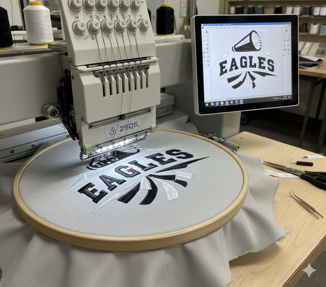 Eagles Embroidery Design, 4 Sizes 6 Format (dst,pes,jef,xxx,vp3,exp) - Etsy