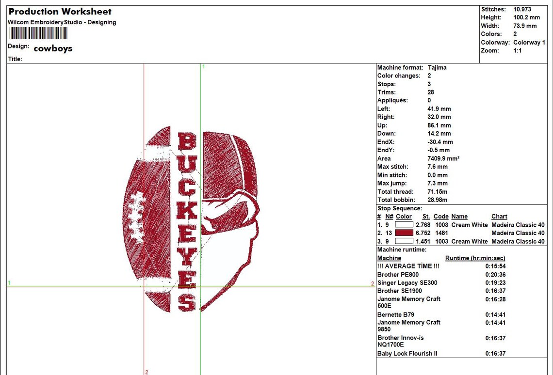 Ohio Buckeyes Embroidery Design: Football Helmet Logo (digital File) - Etsy