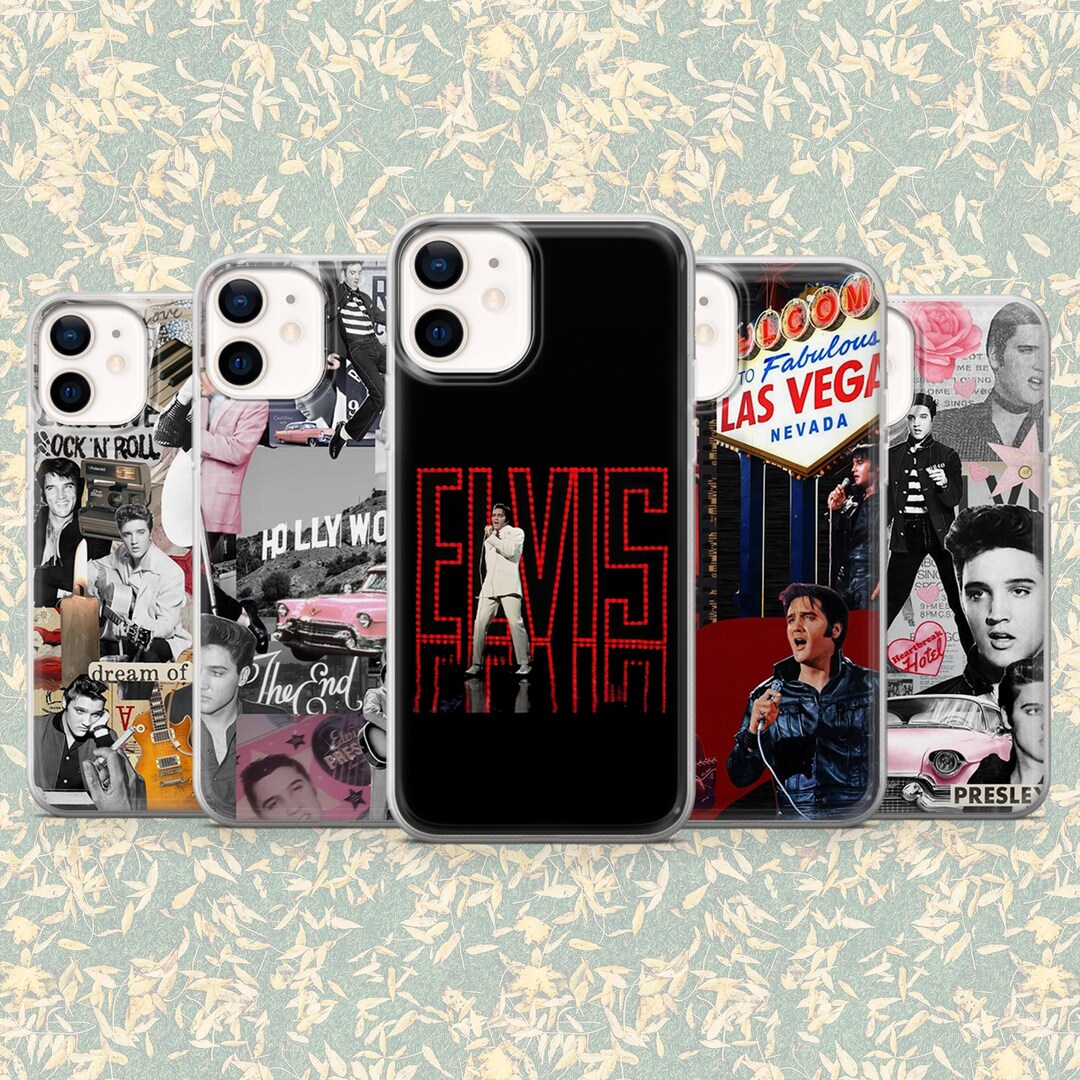 Elvis Presley Phone Case Graceland Vintage Cover for iPhone 17, 16, 15 ...