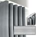 Wave Curtain Ripple Fold System: Spaced Gliders, Tape & Hooks (no ...