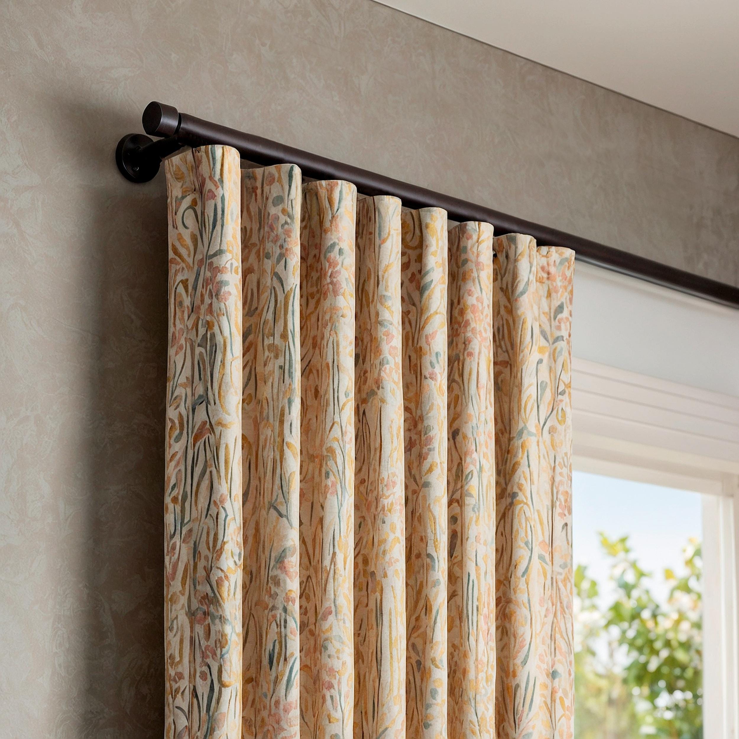 Wave Curtain Ripple Fold System: Spaced Gliders, Tape & Hooks (no ...
