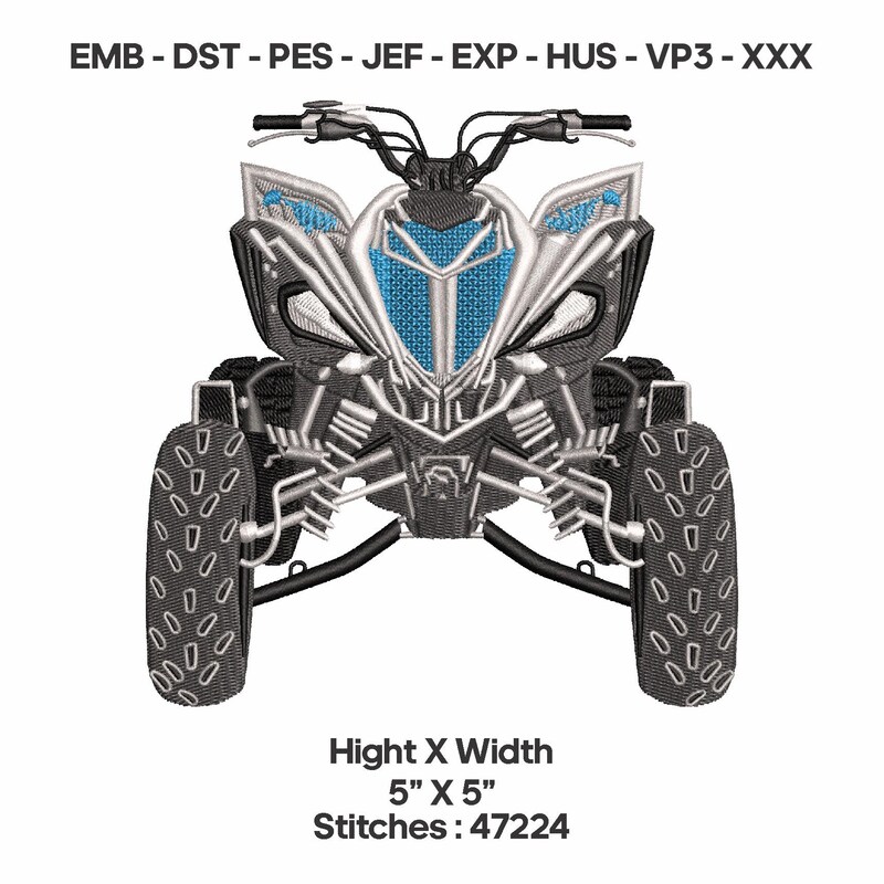 Atv Embroidery - Etsy