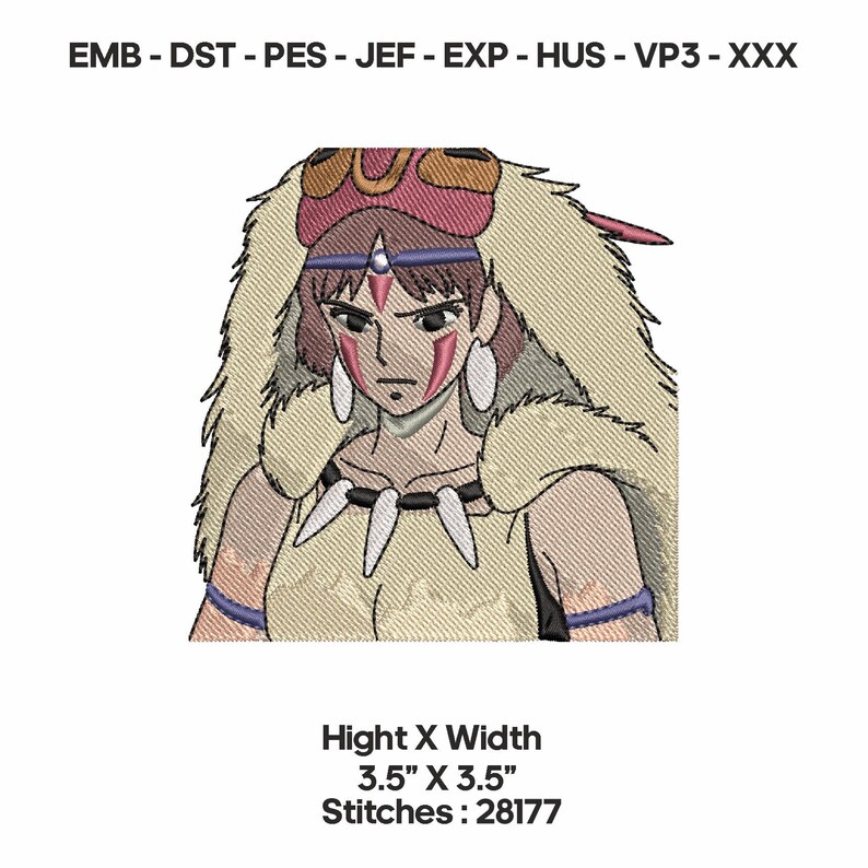 Anime Embroidery Design Chibi Patch – Kawaii Manga Embroidery File ...