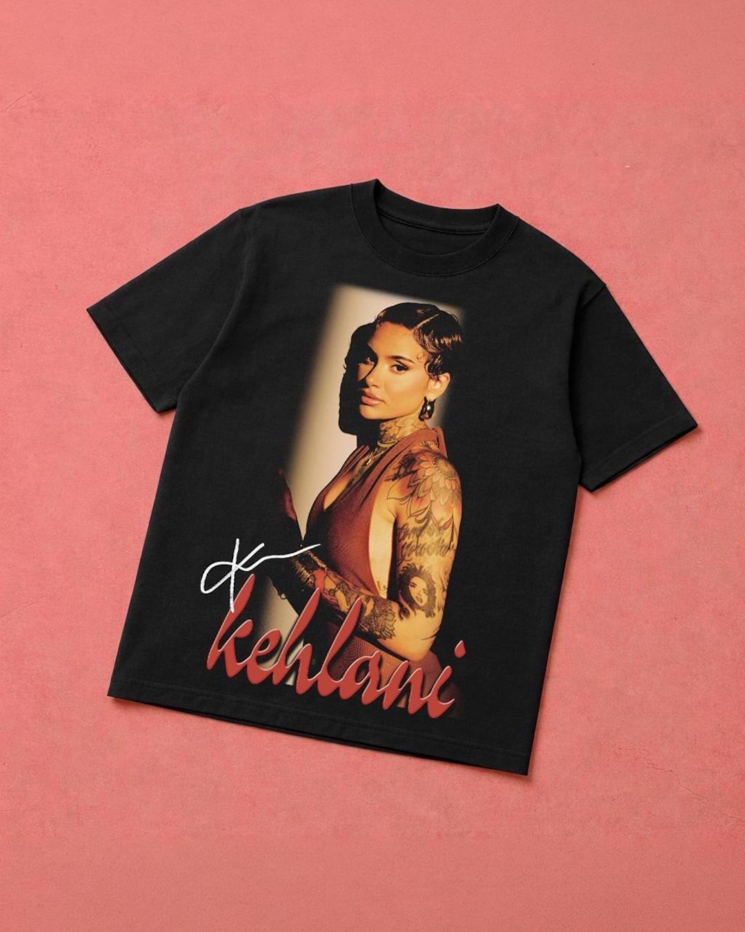 Kehlani Autograph Shirt, Kehlani Graphic Tee, Concert T-shirt, Crash ...