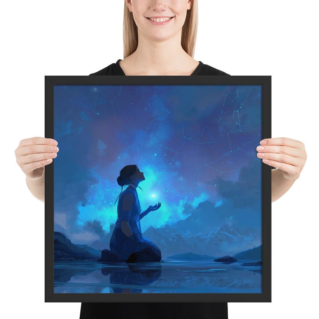 The Star Archetype – Celestial Tarot-inspired Print – Ethereal Hope and ...