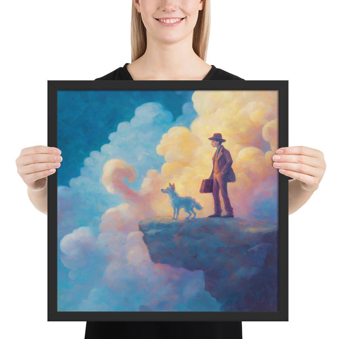 The Fool Archetype Print – Surreal Tarot-inspired Art – Whimsical ...