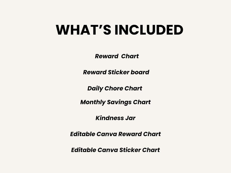 Reward Chart for Kids Printable, Star Chart and Behavior Charts Ages 3 ...