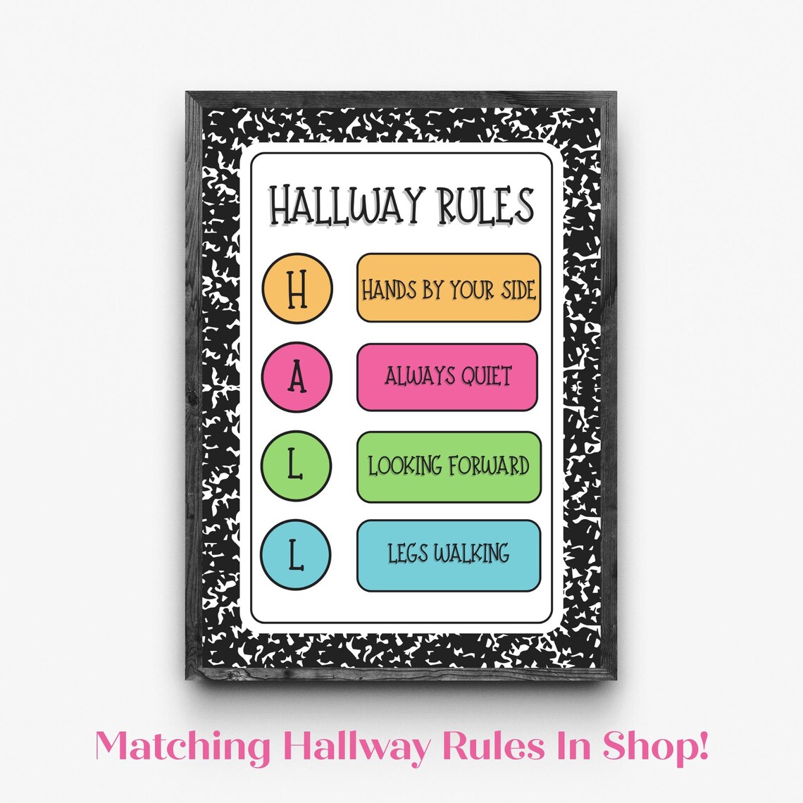 Classroom Rules Poster for Preschool and Kindergarten Prek and ...