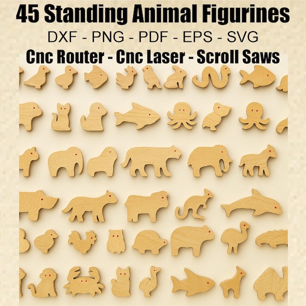 2d Animal Cnc - Etsy