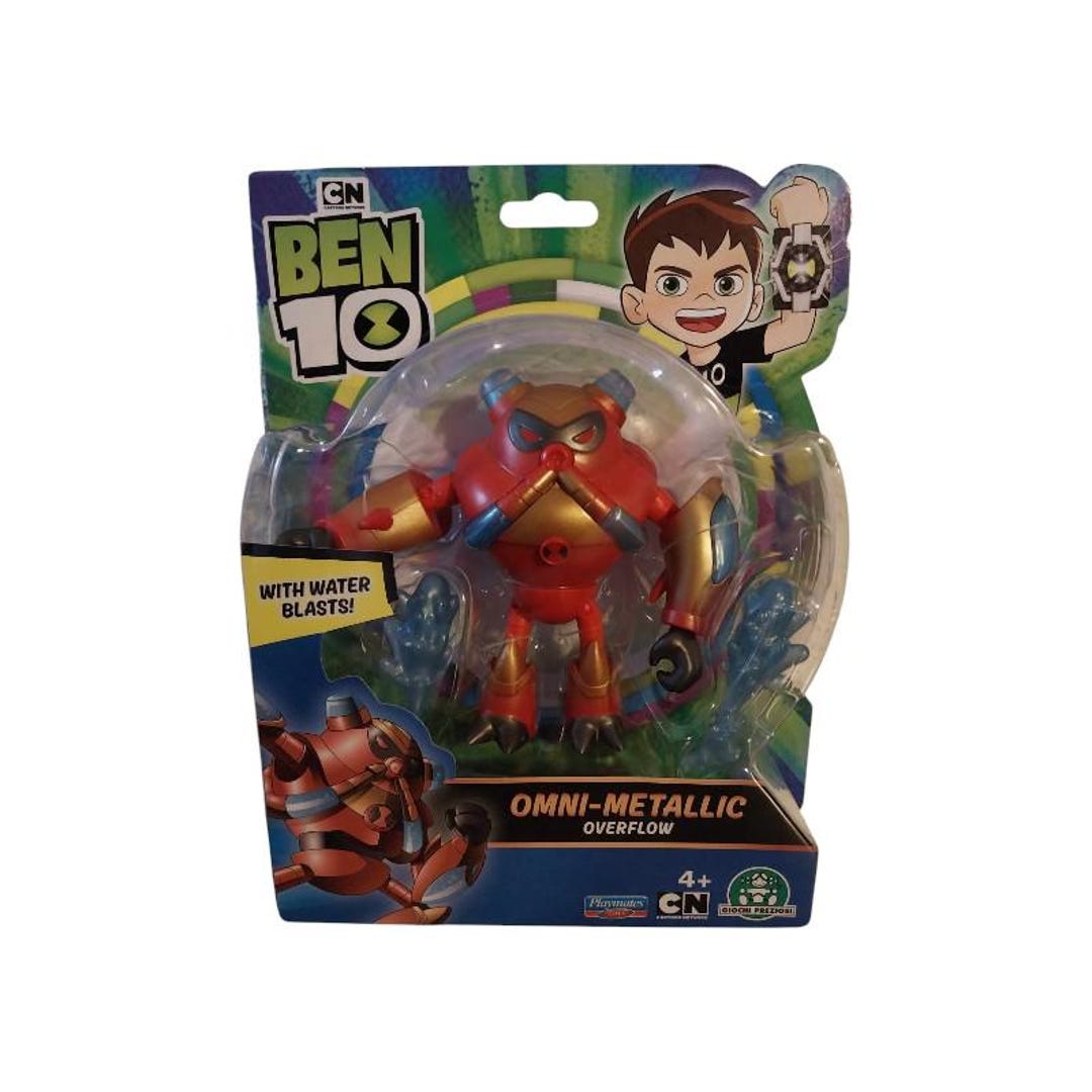 Ben 10 Omni Metallic Overflow Figure - Playmates Toys - Etsy