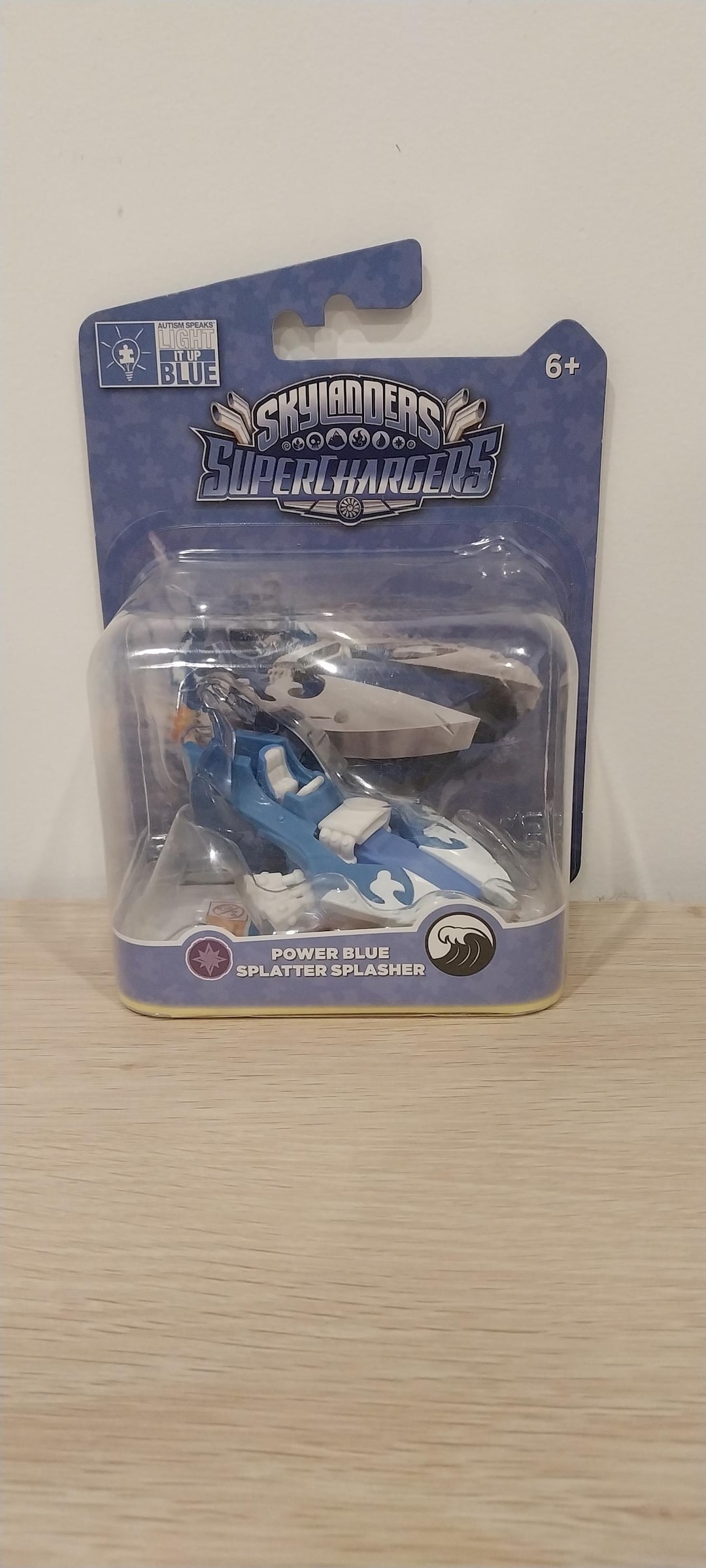 Skylanders Power Blue Splatter Splasher New- Alitek Alitekstore Ubisoft ...