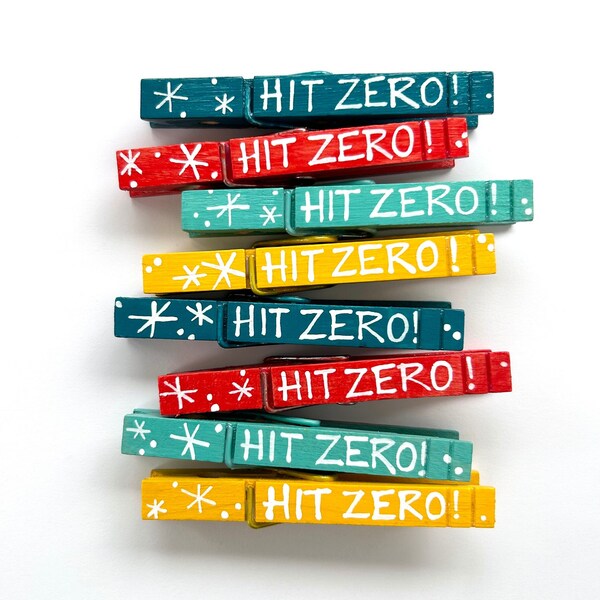 Hit Zero Pin - Etsy