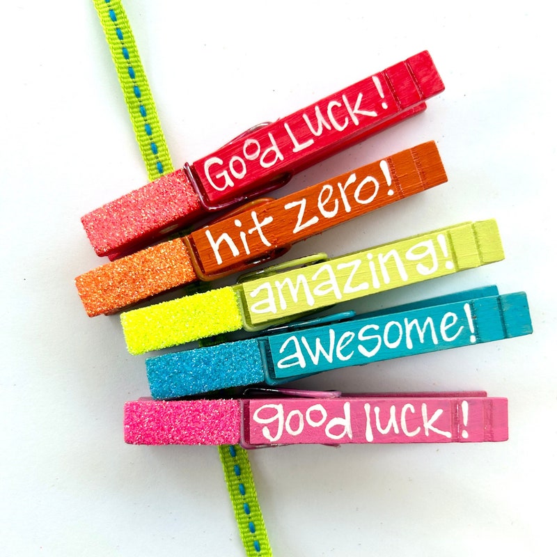 Volleyball Clothespins - Etsy