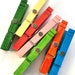 Student Classroom Clothespins Hand Painted Personalized Kids Artwork ...