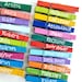 Student Classroom Clothespins Hand Painted Personalized Kids Artwork ...
