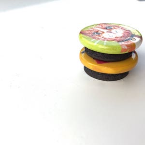 CAT MAGNET Cat's Meow Hand Painted Magnet Set Orange Tabby - Etsy