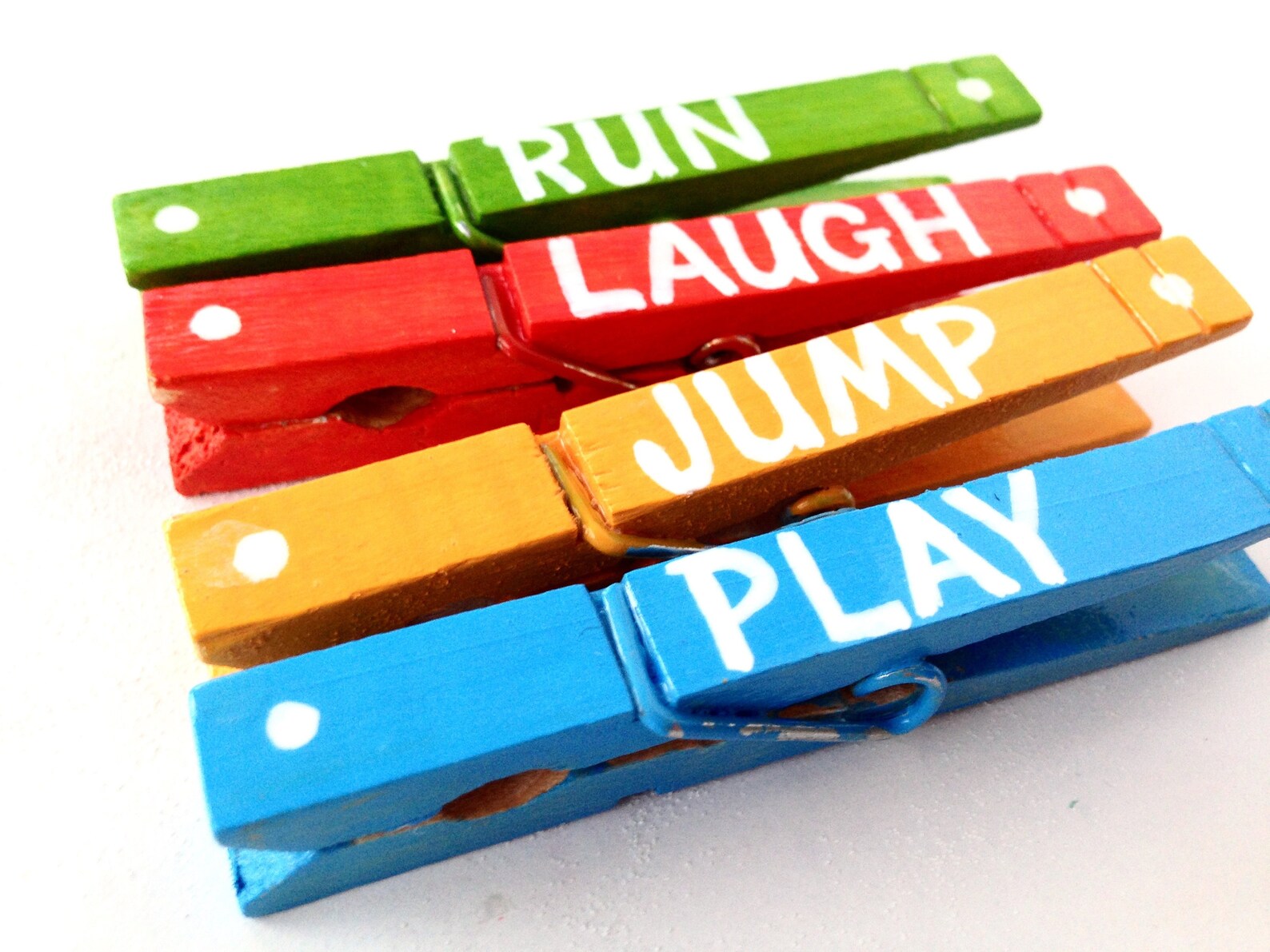 CLOTHESPINS for KIDS Classroom Clothespins Hand Painted | Etsy