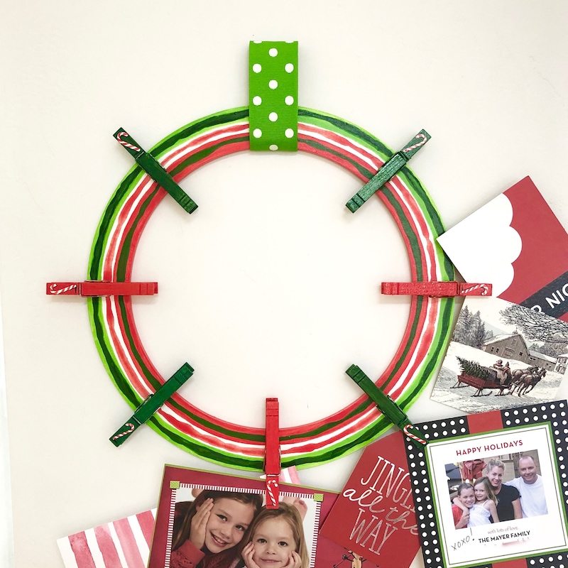 Clothes Pin Wreath - Etsy