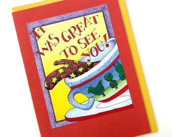 It Was so Nice to See You Greeting Card - Etsy
