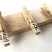Winter Trees Clothespin Rack Painted Wooden Organizer Rack - Etsy