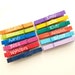 Student Classroom Clothespins Hand Painted Personalized Kids Artwork ...
