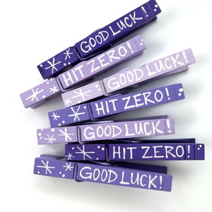 Cheerleading Clothespins Painted Clothespin Magnets Cheer Pins Cheer ...