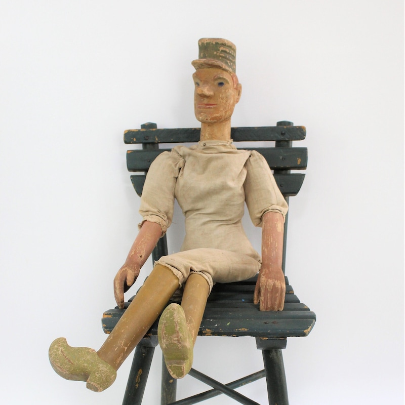 Wood Marionette Puppet - Etsy