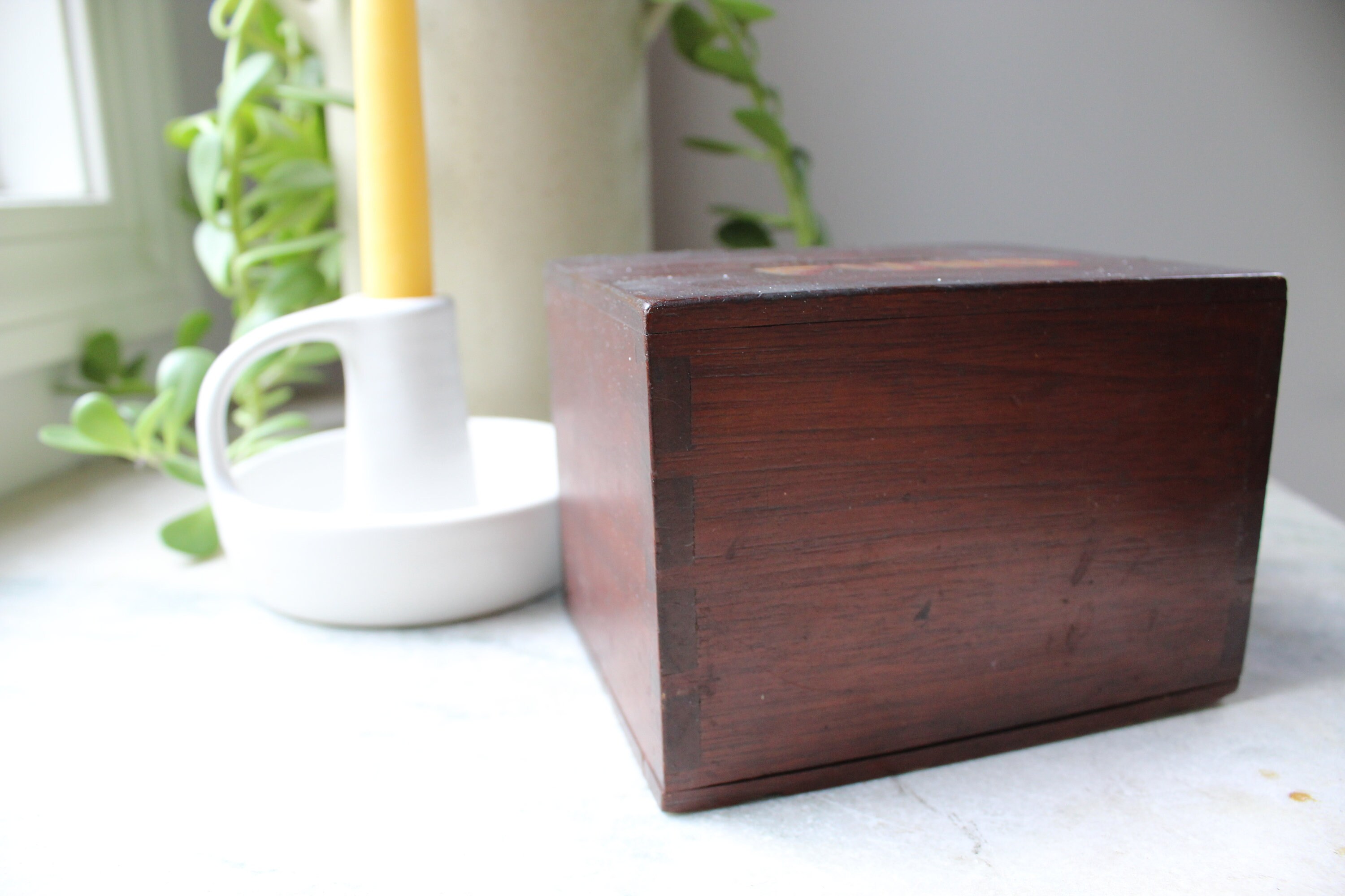 Early Wooden Alms Box - Collection Box - Fund Box - Charity Box - Folk ...